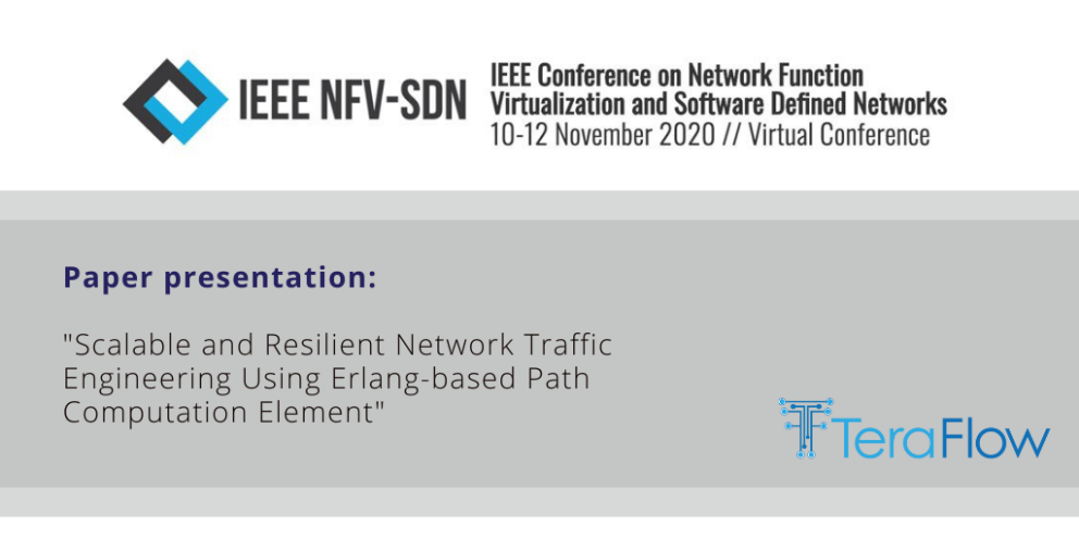 IEEE Conference on Network Function Virtualization and Software Defined Networks | TeraFlow